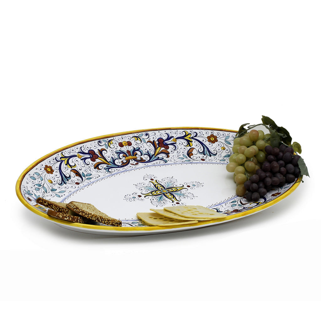 RICCO DERUTA DELUXE: Extra Large Oval Turkey Platter – DERUTA OF ITALY